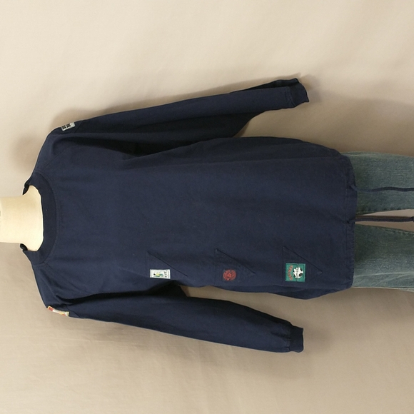 NAF NAF | Tops | French Indigo Cotton Tunic Naf Naf Paris Vintage 204 ...